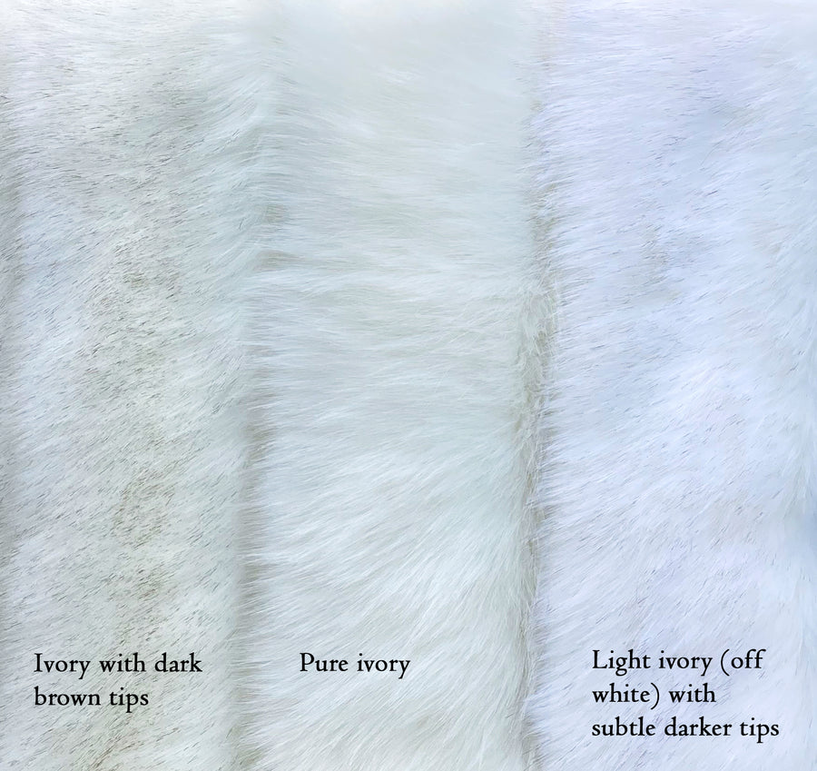 Ivory faux fur shawl bridal wrap wedding shawl – Tulip Bridal
